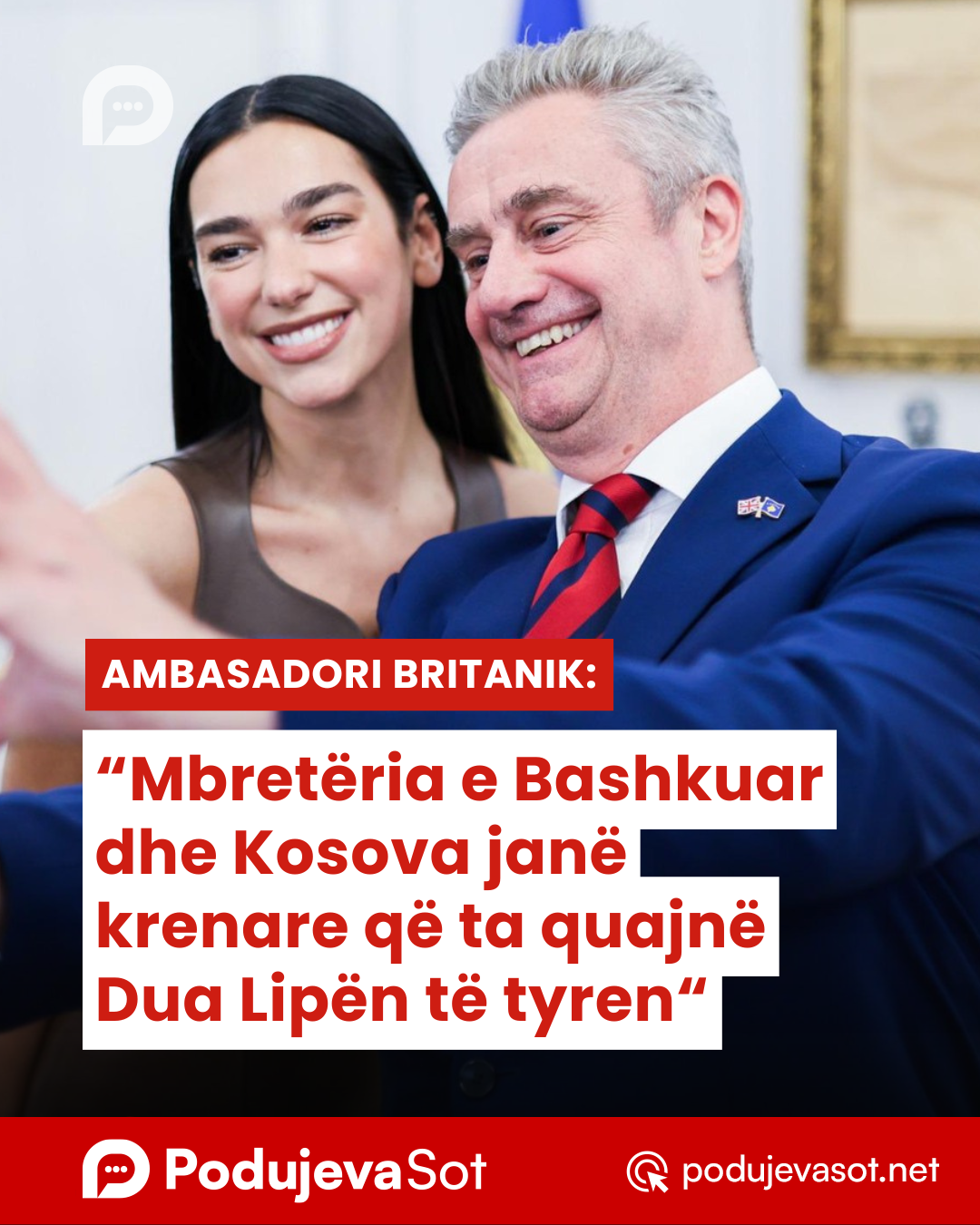 Ambasadori britanik: Mbretëria e Bashkuar dhe Kosova janë krenare që ta ...