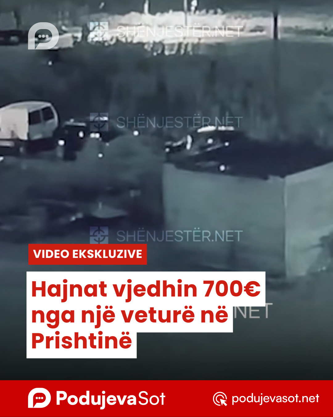 Hajnat vjedhin 700€ nga një veturë në Prishtinë